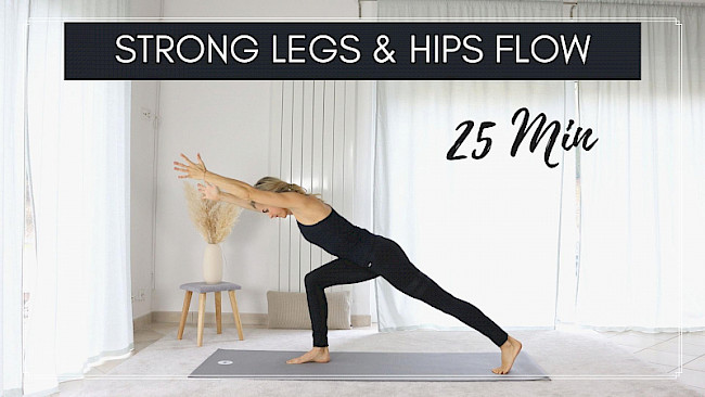 Starke Beine & Gesäß Flow (25 Min.) | Monkey Yoga Onlinekurse